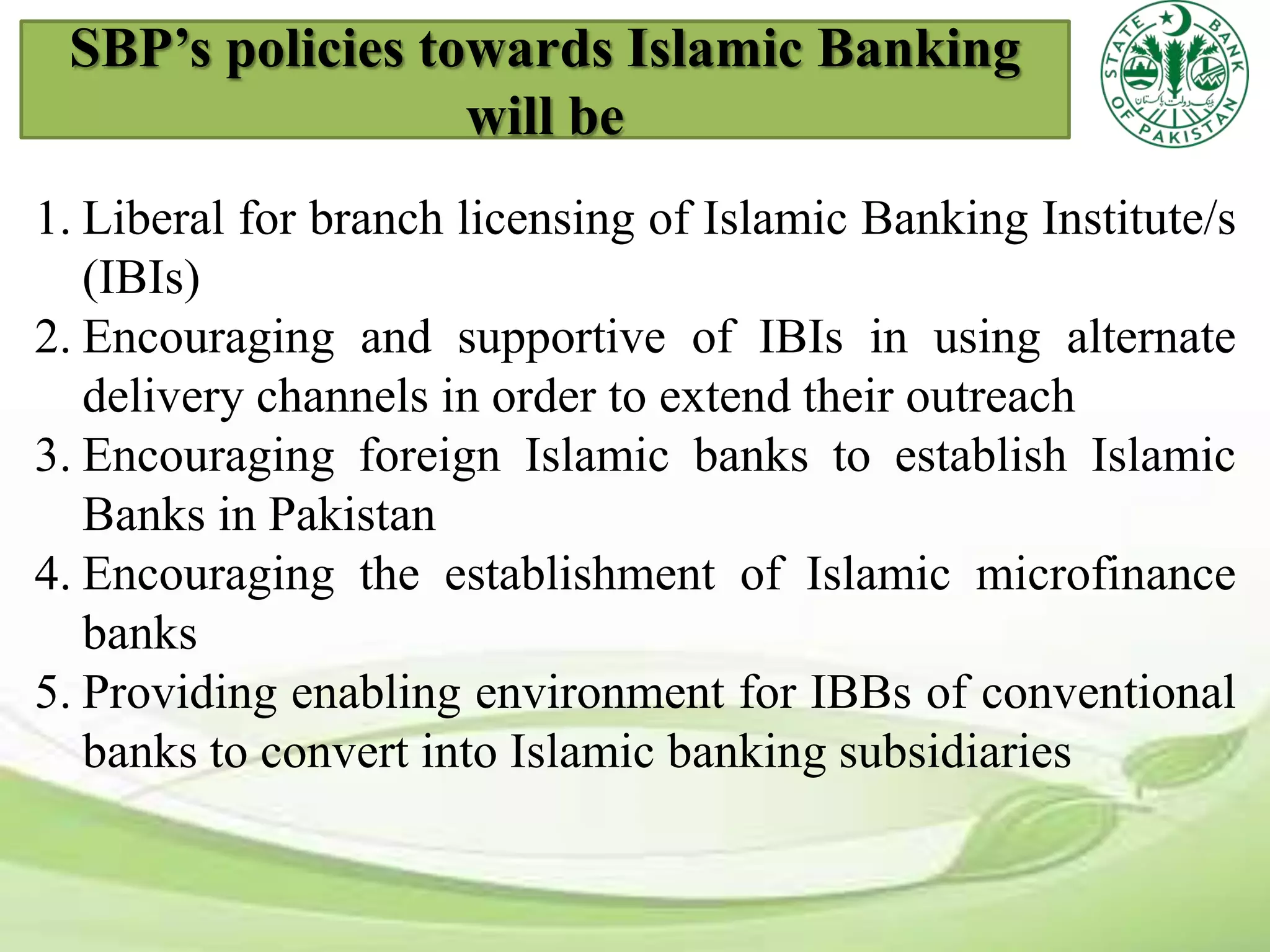STRATEGIC PLAN FOR ISLAMIC BANKING INDUSTRY OF PAKISTAN | PPTX