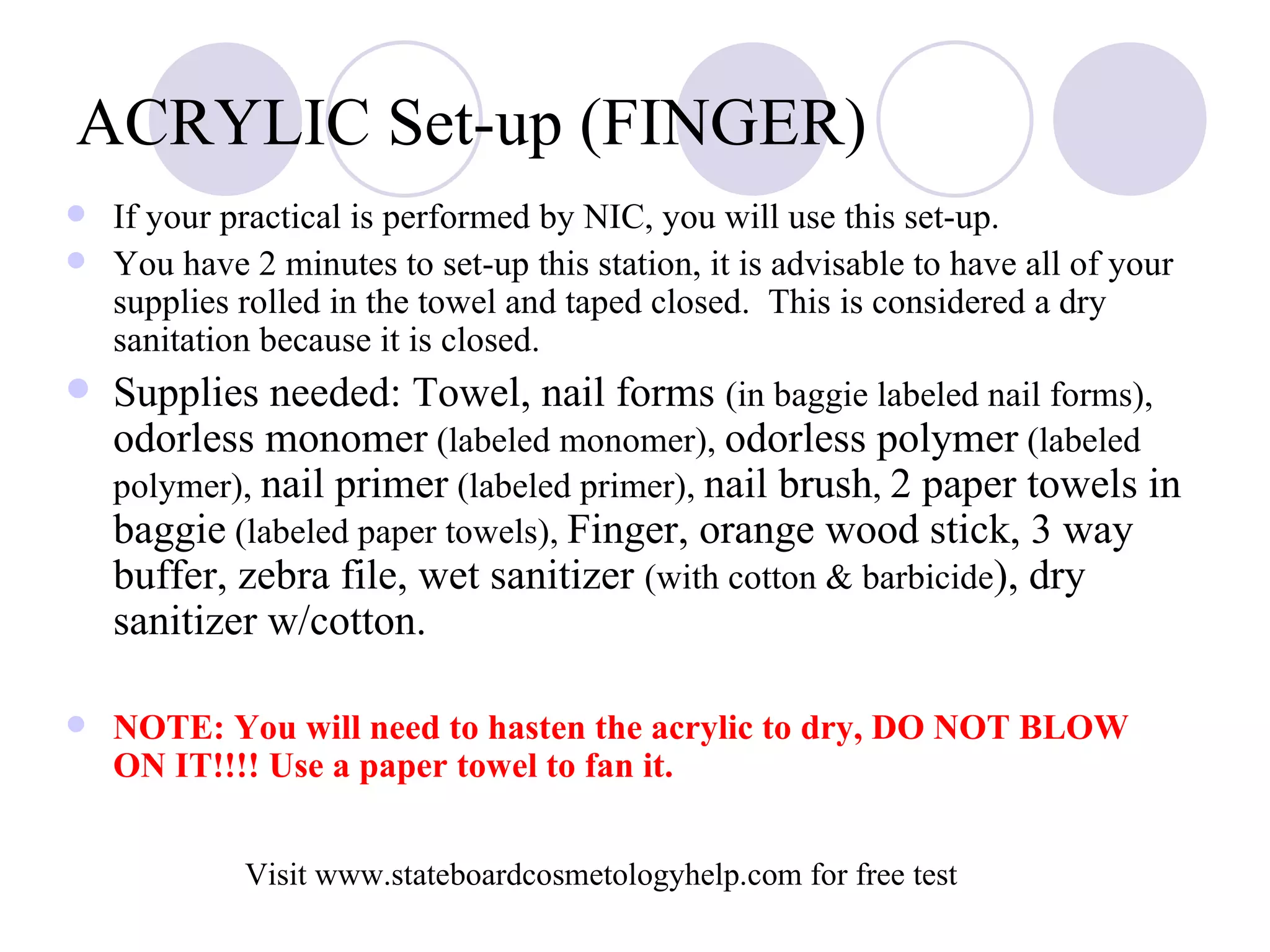 State Board Practical Set-up | PPT