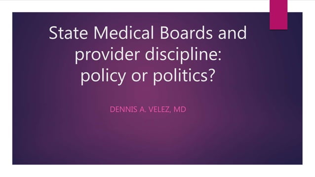 State boards and discipline | PPT