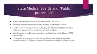 State boards and discipline | PPTX