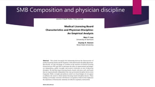 State boards and discipline | PPTX