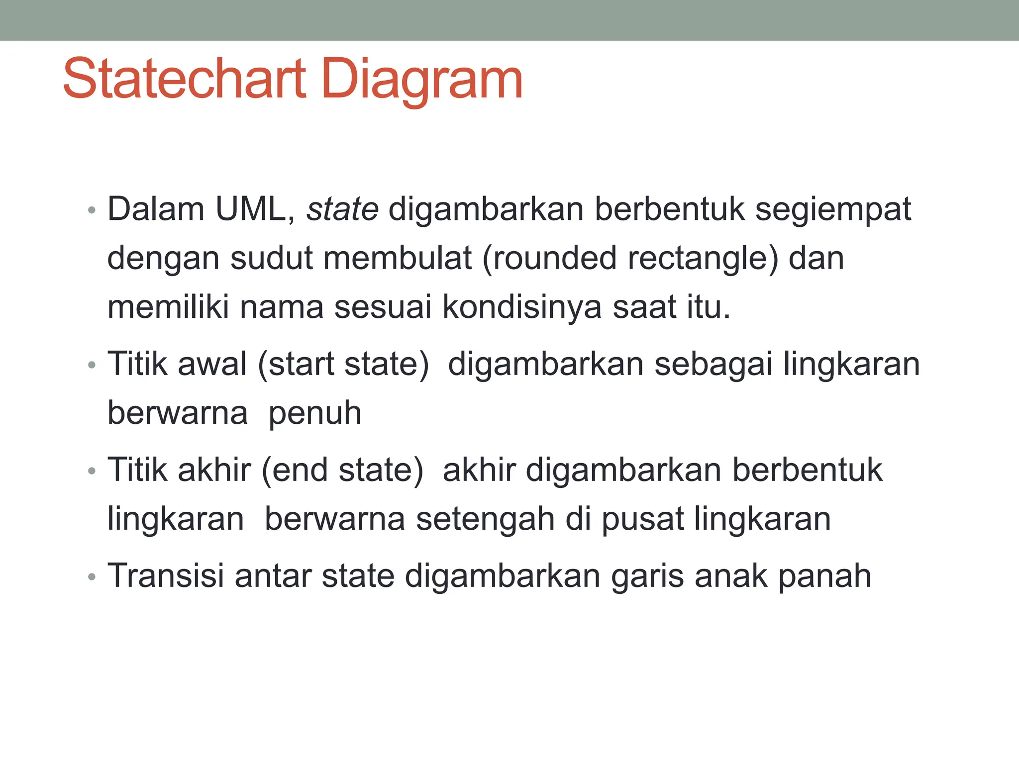 State Chart - Unified Modelling Language.ppt