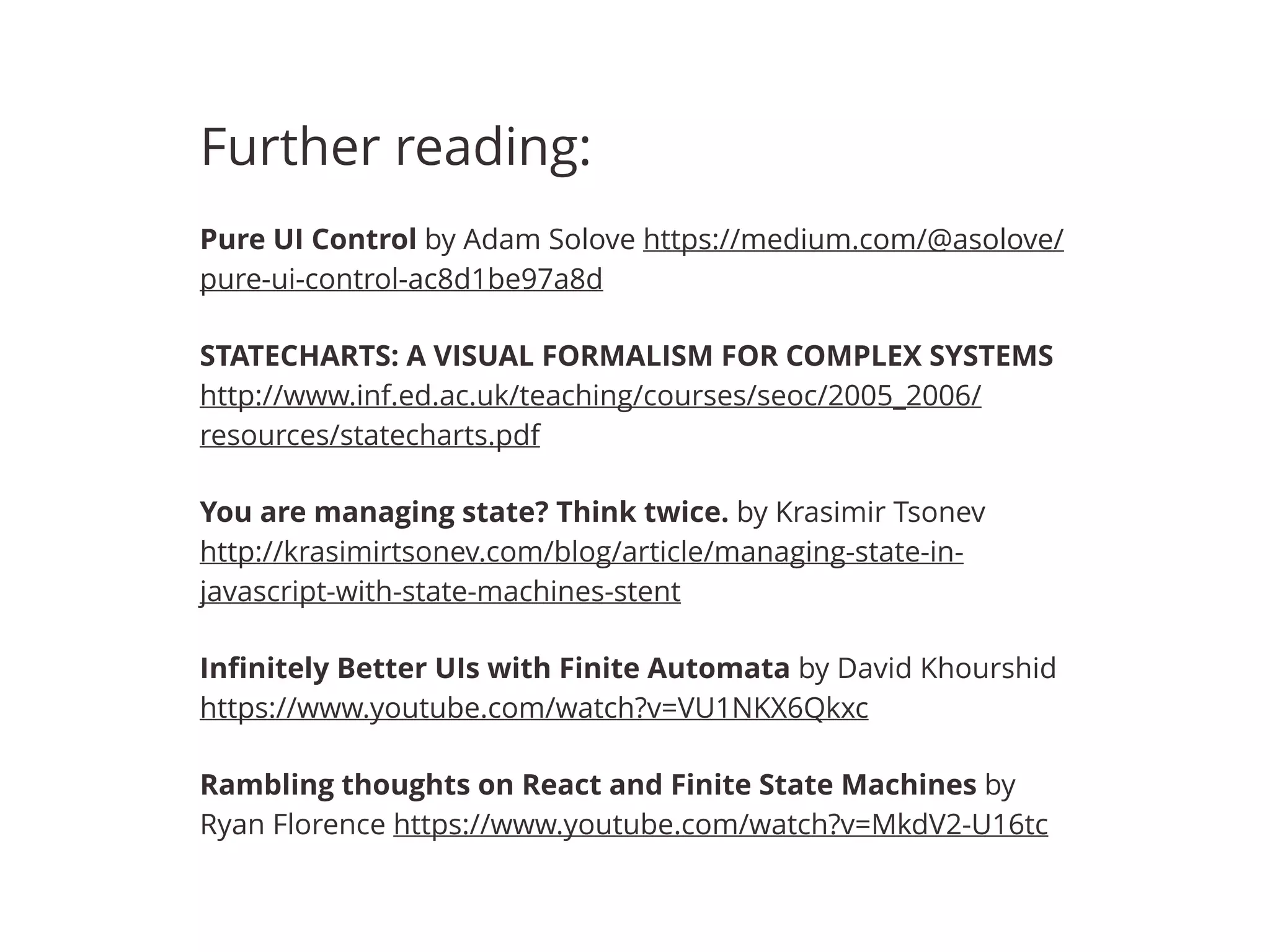 Are statecharts the next big UI paradigm? | PPT