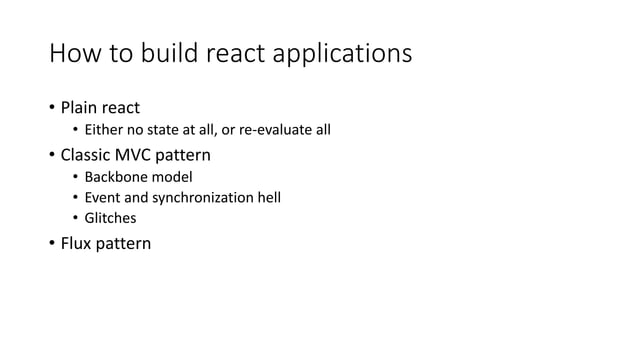 State Management In React Applications Statecharts Pptx Programming Languages Computing
