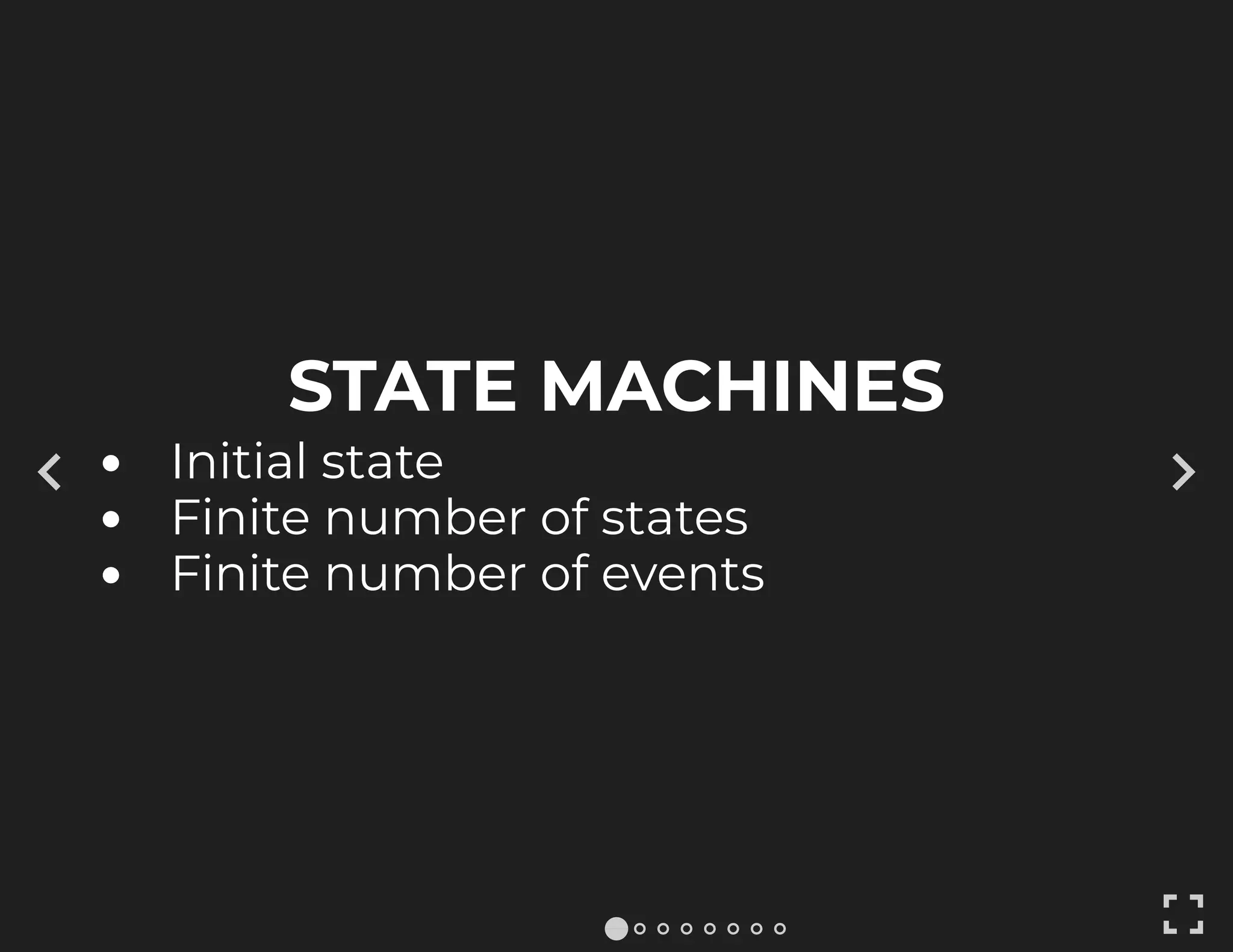 Managing Application State With Statecharts Ppt