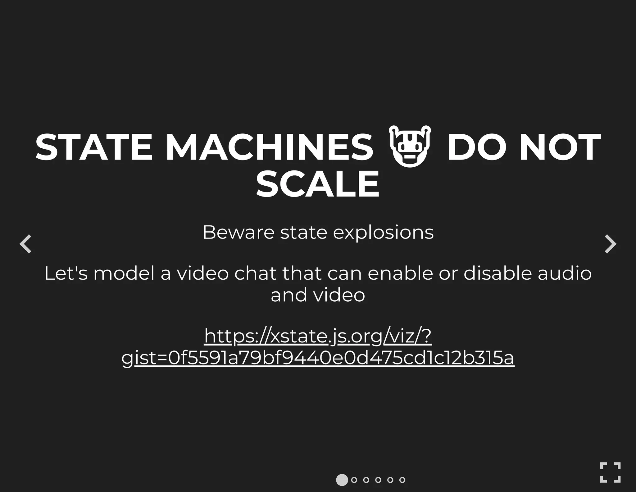 Managing Application State With Statecharts Ppt
