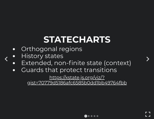 Managing application state with statecharts | PPT Managing application state with statecharts | PPT