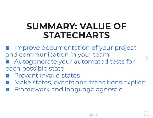 Managing Application State With Statecharts Ppt