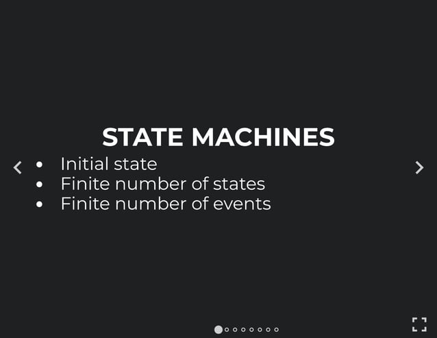 Managing application state with statecharts | PPT Managing application state with statecharts | PPT