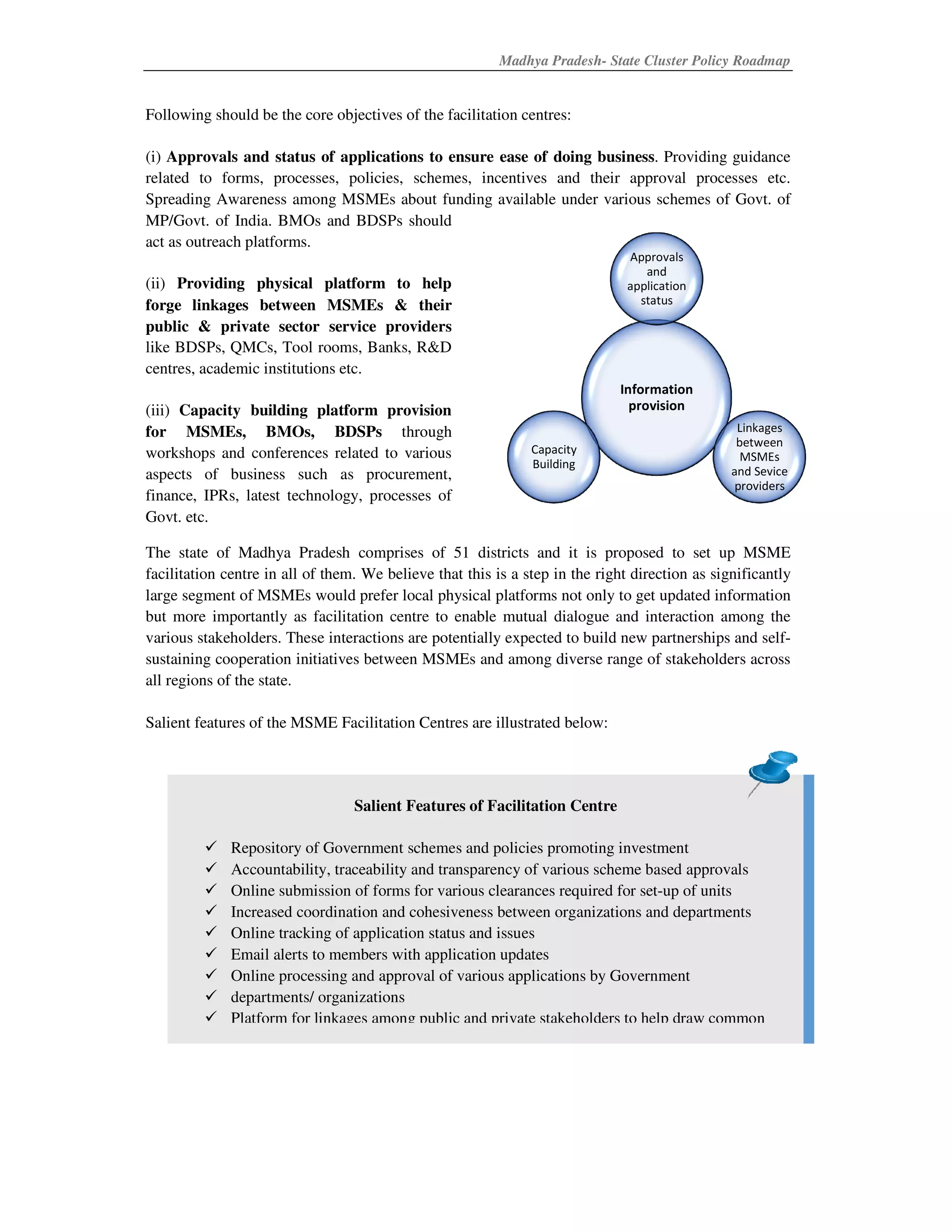 State Cluster Development Policy Road Map | PDF