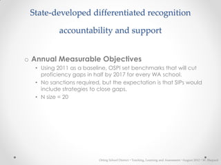 State Assessment Data Meeting for Admin | PPT