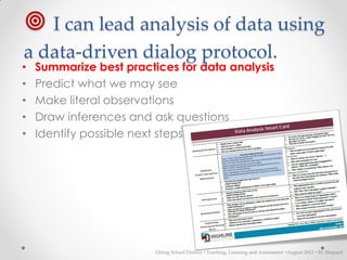 State Assessment Data Meeting for Admin | PPT