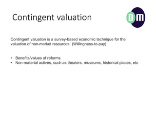 Stated preference methods and analysis | PDF