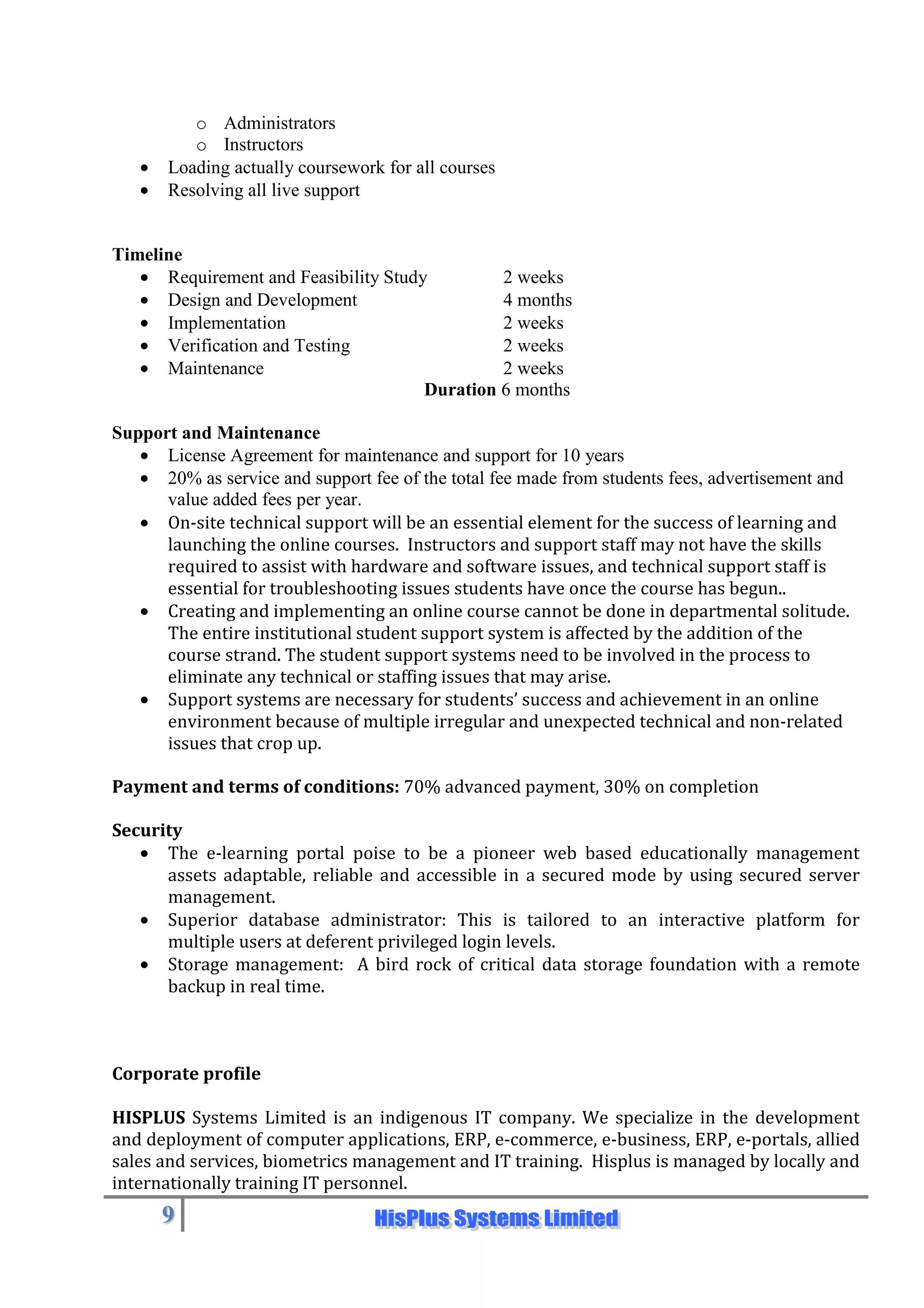 State elearning proposal | PDF