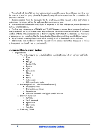 State elearning proposal | PDF