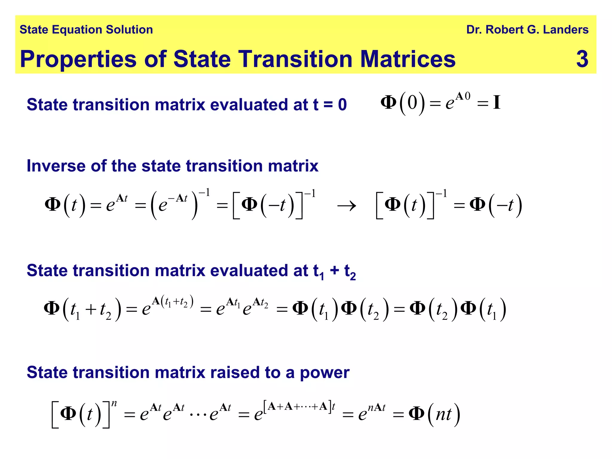 State equationlecture | PDF | Physics | Science