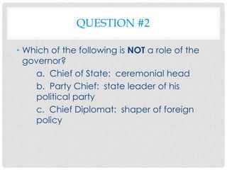 State executive branch | PPTX