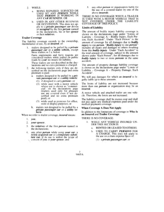 Statefarm Policy | PDF