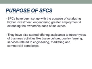 State finance corporations | PPTX