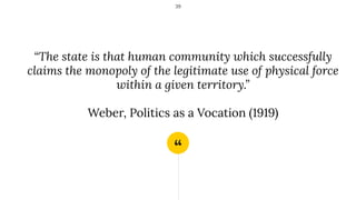 Theory of the State Formation: History and Political Economy Concepts | PDF