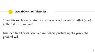 Theory of the State Formation: History and Political Economy Concepts | PDF