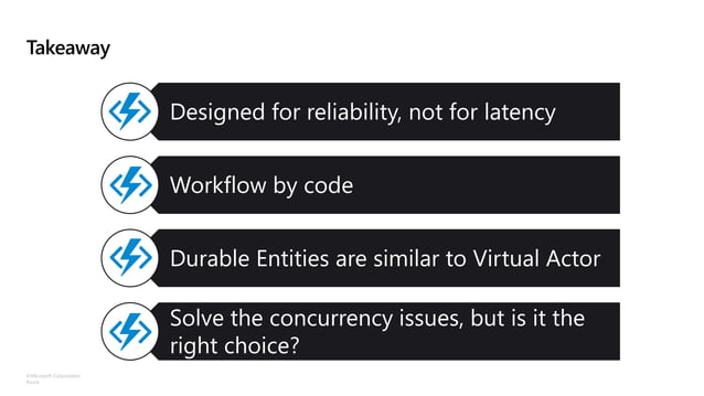 Stateful pattern con Azure Functions | PPT