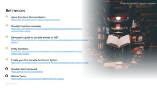 Stateful pattern con Azure Functions | PPT