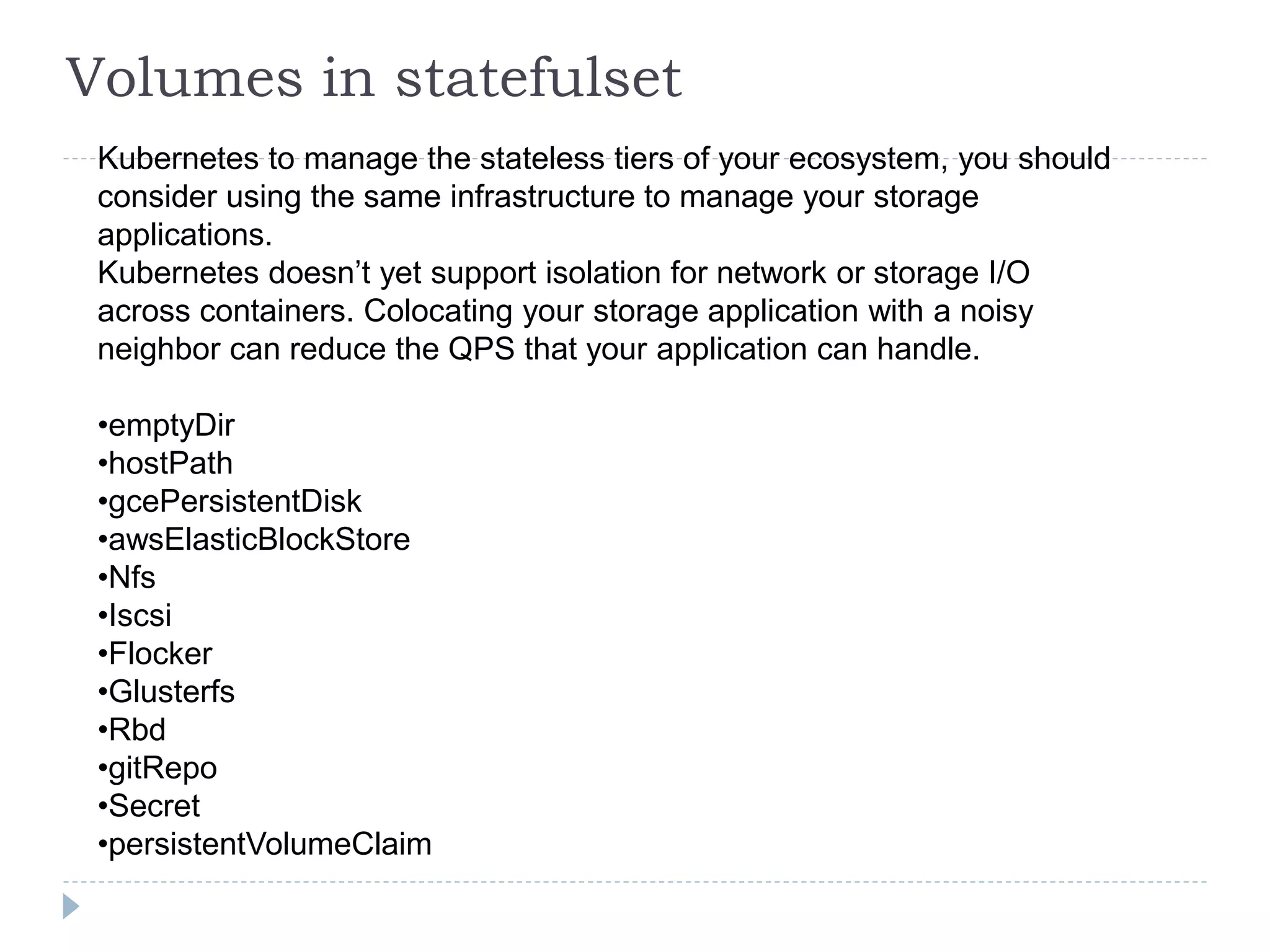 Stateful Set In Kubernetes Implementation And Usecases Ppt