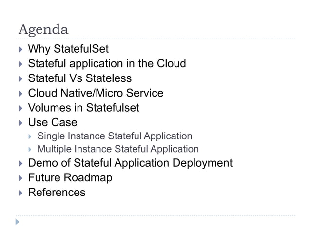 Stateful Set In Kubernetes Implementation And Usecases Pptx Cloud