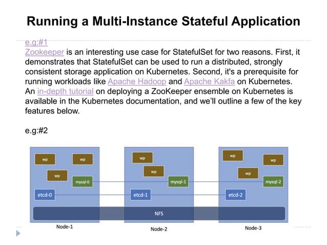 Stateful Set In Kubernetes Implementation And Usecases Pptx Cloud