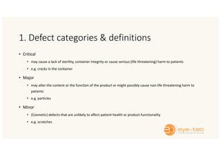 Strategies & Qualification Methodologies for visual Inspection | PDF
