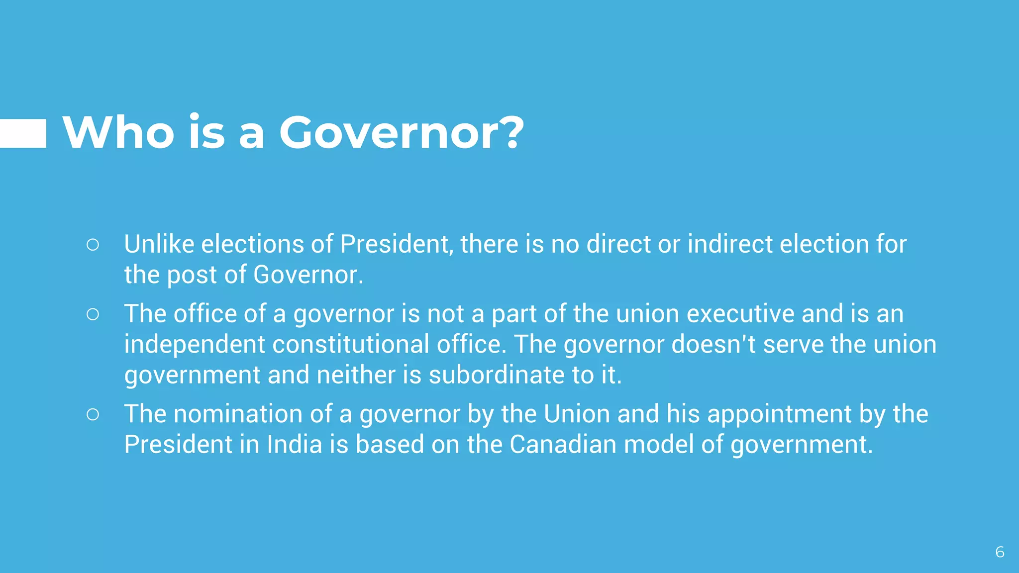 Governor - Powers and Functions | PDF