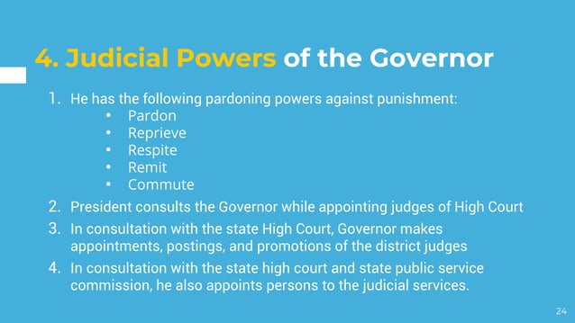 Governor - Powers and Functions | PDF | Law