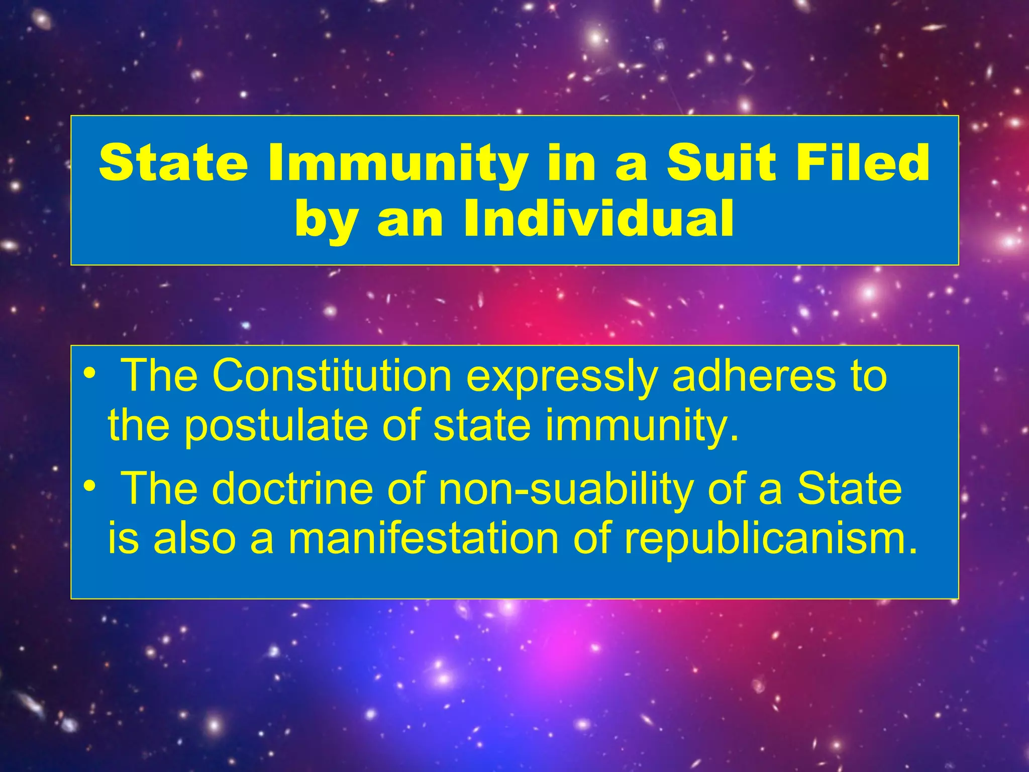 State immunity | PPT