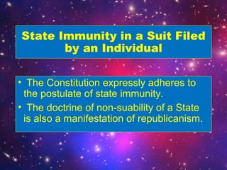 State immunity | PPT