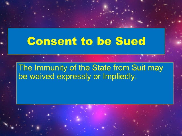 State immunity | PPT