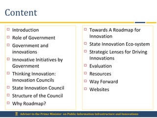 State Innovation Councils | PPT