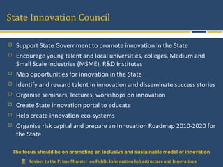 State Innovation Councils | PPT