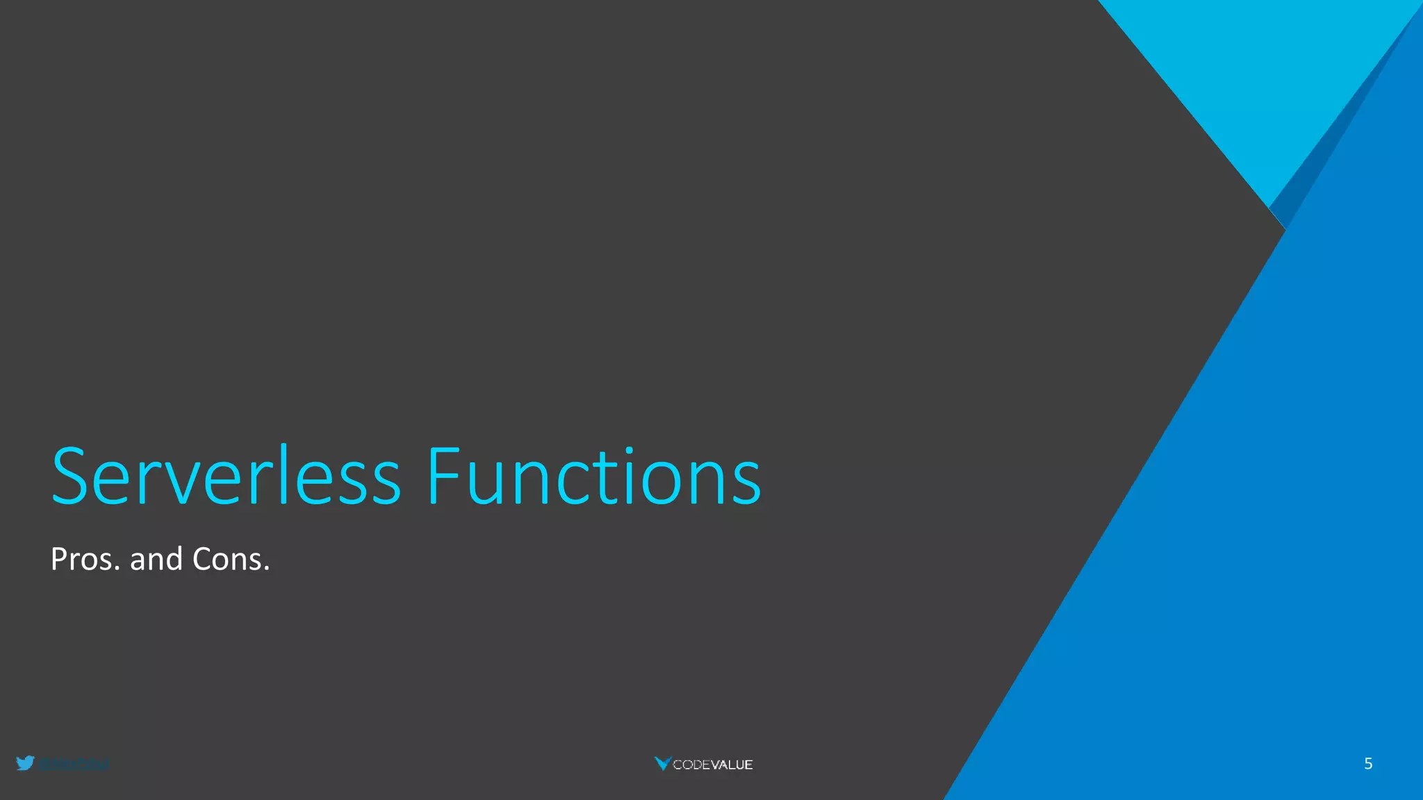 State in stateless serverless functions | PPTX