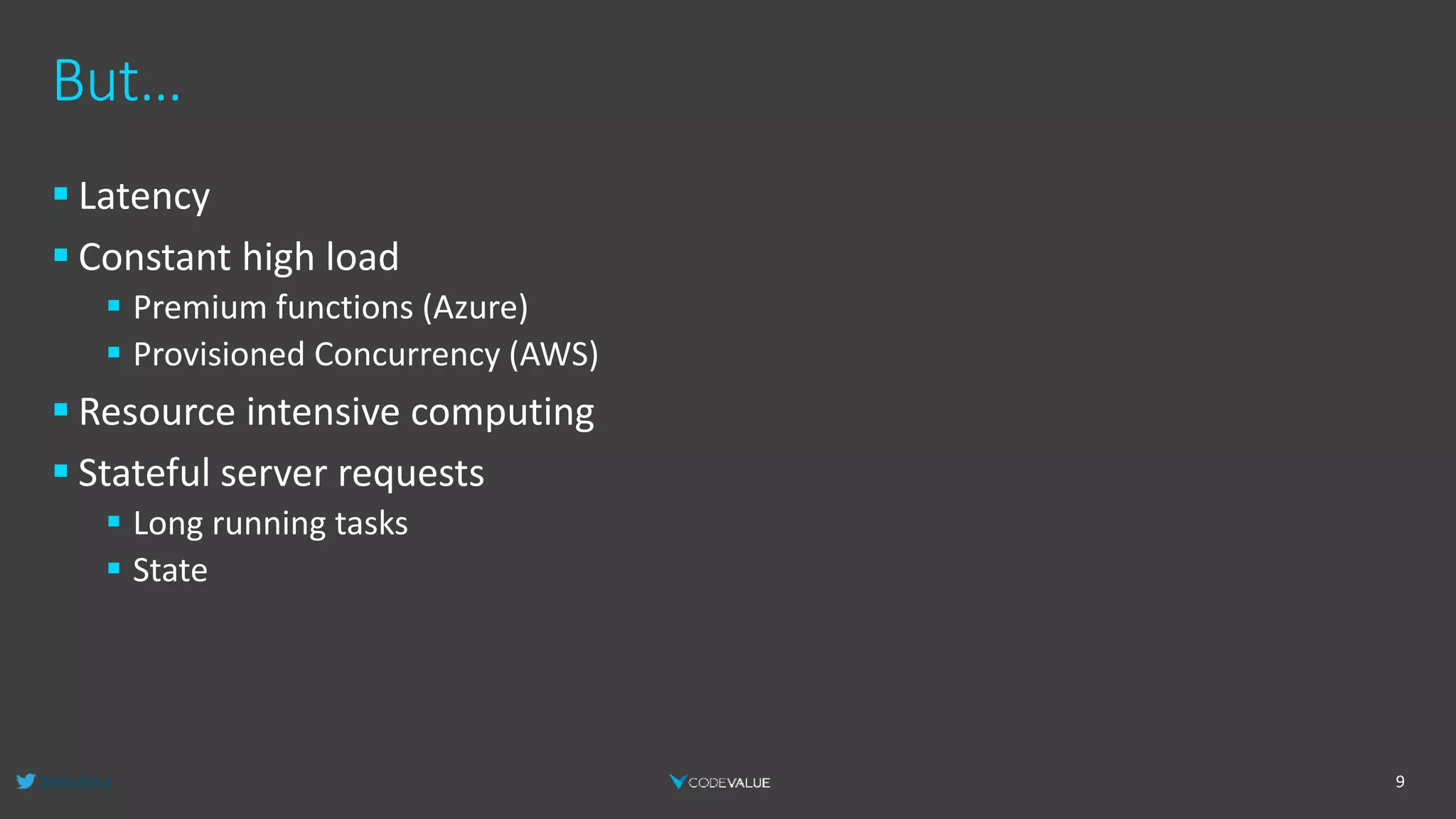 State in stateless serverless functions | PPTX