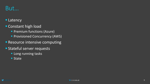 State in stateless serverless functions | PPT