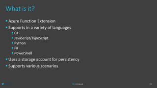 State in stateless serverless functions - Alex Pshul | PPTX