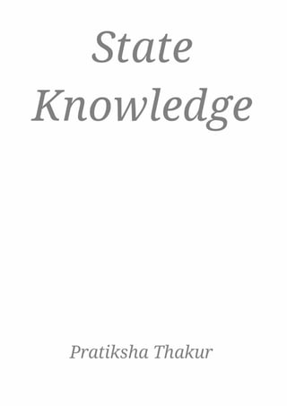 State Knowledge | PDF