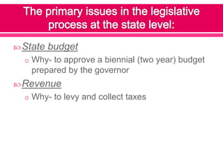 State legislative branch | PPT