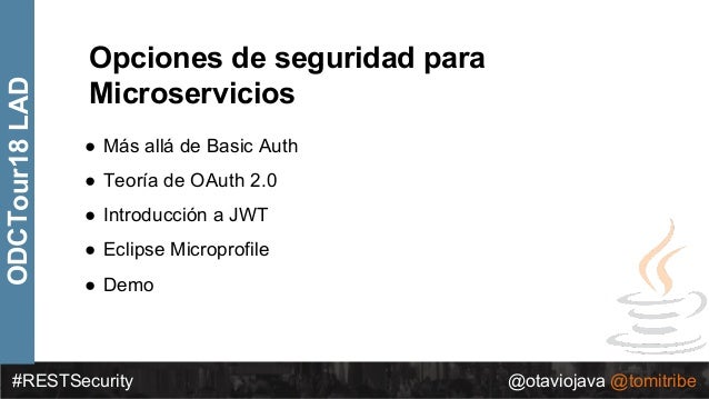 Stateless Microservice Security Via Jwt And Microprofile Mexico