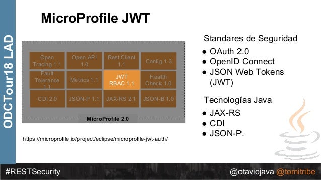 Stateless Microservice Security via JWT and MicroProfile - Mexico
