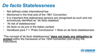 Statelessness - Definition causes and intl legal framework.pdf