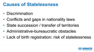 Statelessness - Definition causes and intl legal framework.pdf