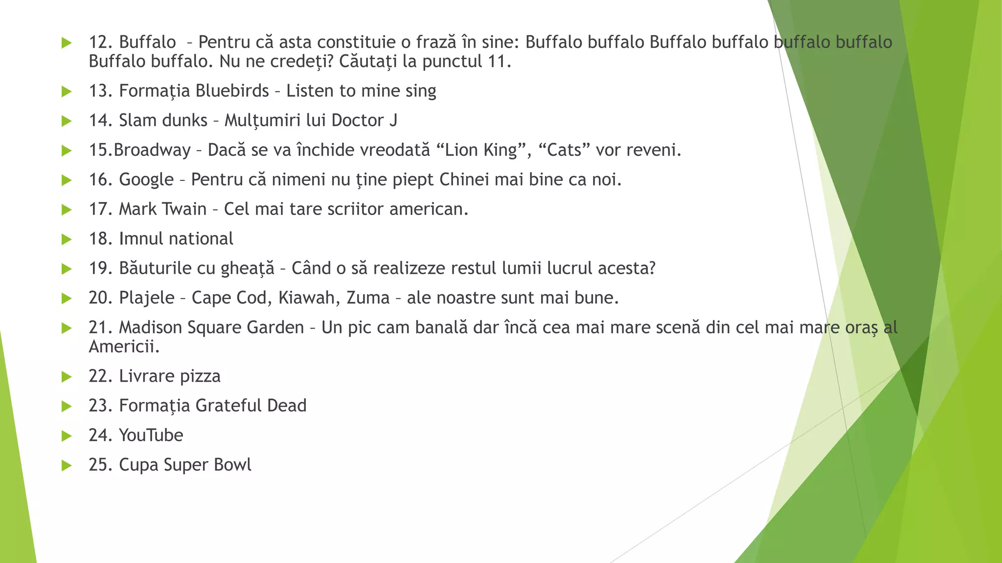 Statele unite ale americii ( Clasa a XI-a ) | PPTX