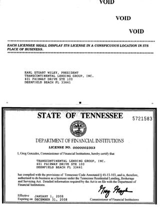 State Licenses | PDF